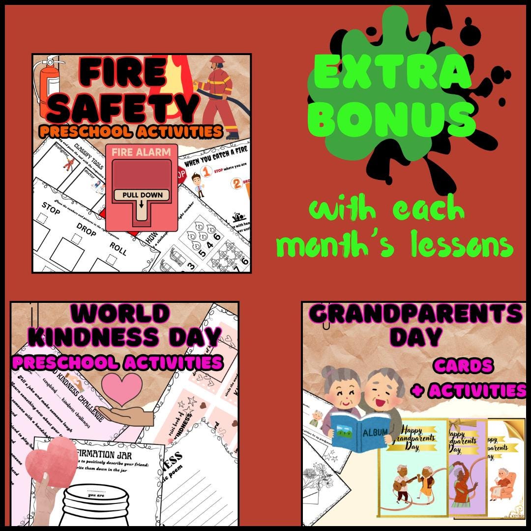 FALL/AUTUMN BUNDLE- 12 Lesson Plans + Bonus 3 Extra Products! the ...