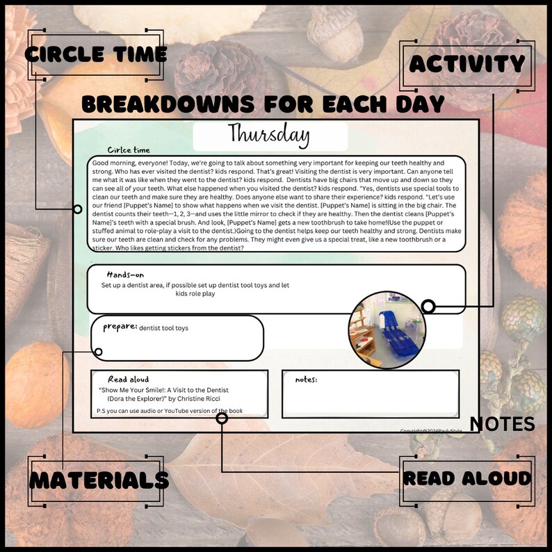 FALL/AUTUMN BUNDLE 12 Lesson Plans Bonus 3 Extra Products the Bundle ...