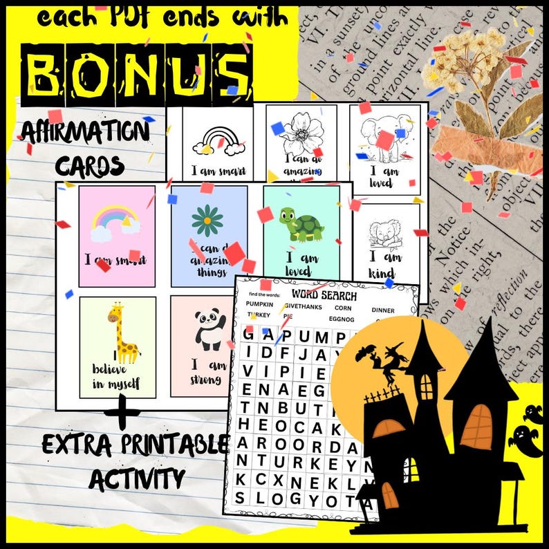 Fall/autumn Pre-k Journal Bundle | Literacy & Math Activities - Etsy