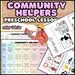COMMUNITY HELPERS- Preschool Weekly Lesson Plan - Etsy