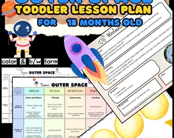 SHAPES- Toddler Weekly Lesson Plan (18 Months Old) - Etsy