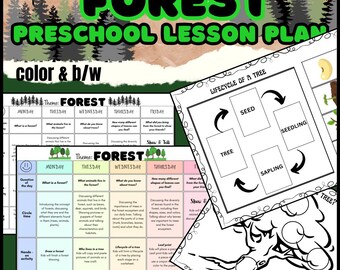 AT THE FARM- Preschool Weekly Lesson Plan - Etsy