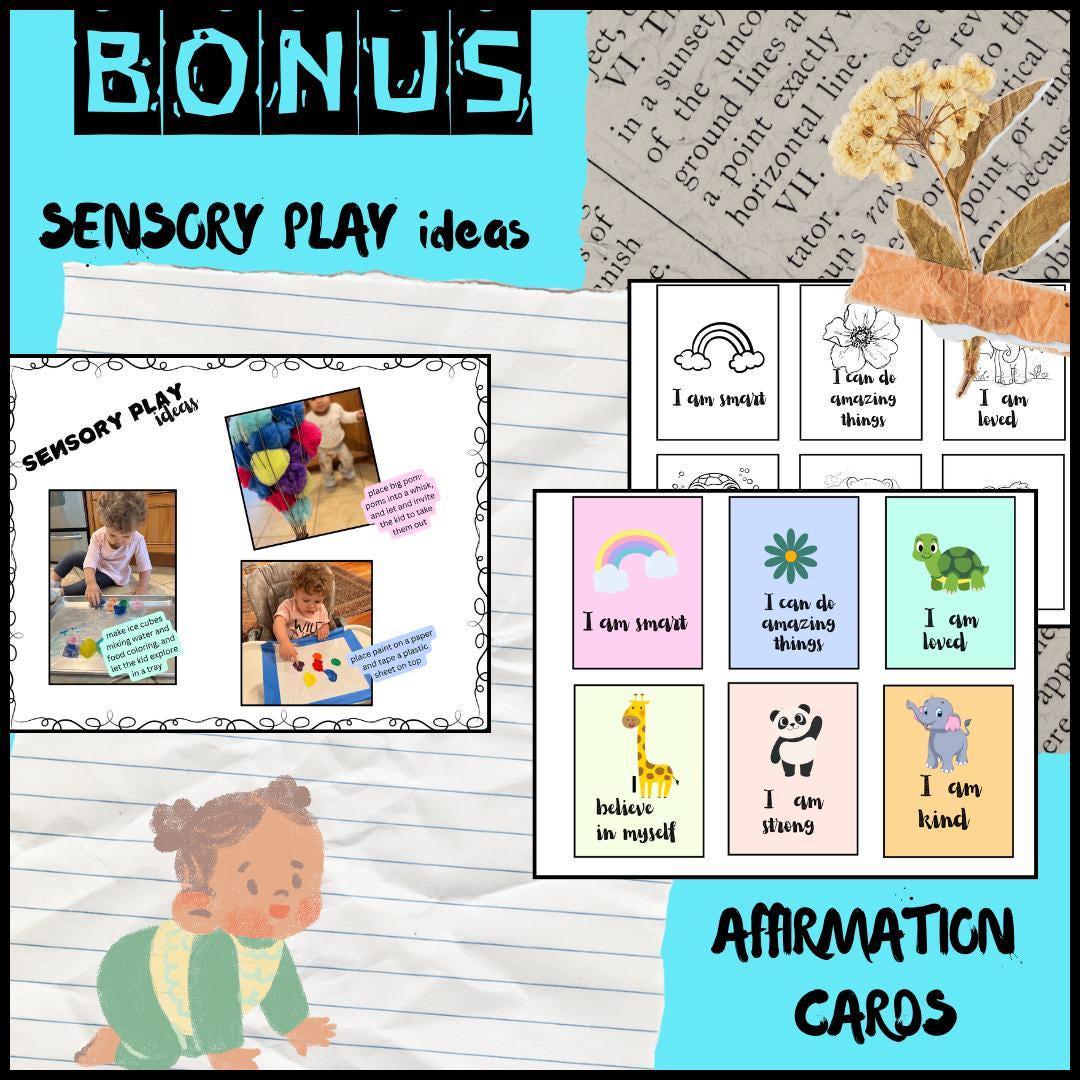 13 Months Old WEEKLY CURRICULUM (week 2 of the Bundle) - Etsy