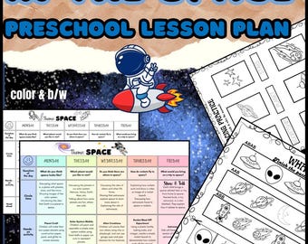 BEES- Preschool Weekly Lesson Plan - Etsy