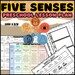 FIVE SENSES- Preschool Weekly Lesson Plan - Etsy