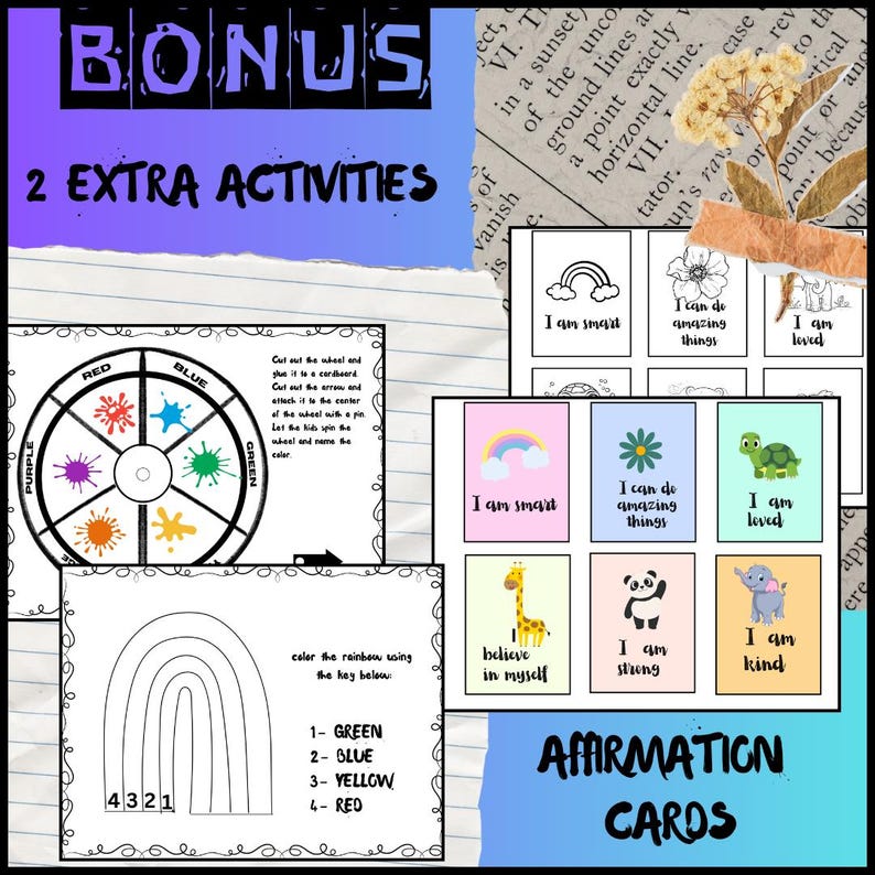 COLORS- Preschool Lesson Plan - Etsy