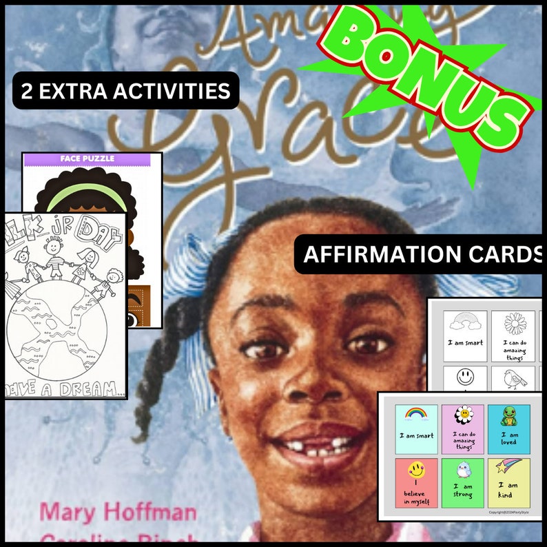 AFRICAN AMERICAN LITERACY Week- Preschool Lesson Plan About 5 Books - Etsy