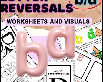 Letter Reversal Printable for B and D | Teacher Printable ...