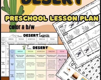 AT THE FARM- Preschool Weekly Lesson Plan - Etsy