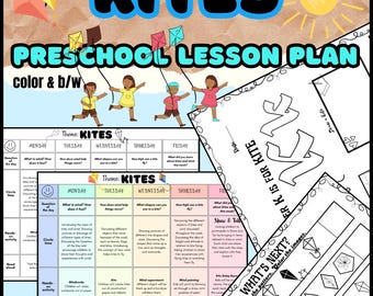 CAMPING Preschool Weekly Lesson Plan - Etsy