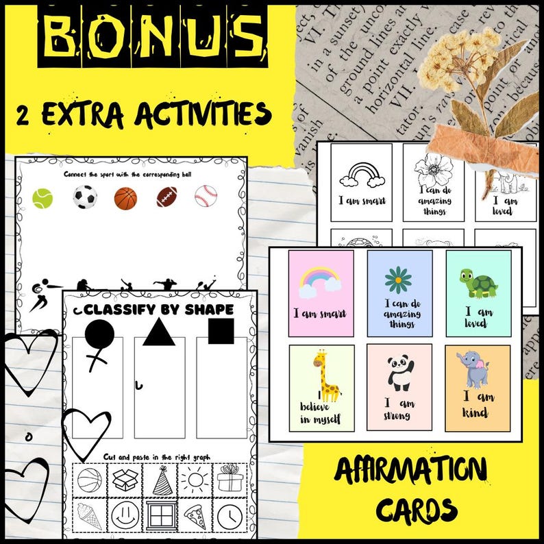 BALL STUDY- Preschool Weekly Lesson Plan - Etsy