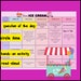 ICE CREAM Preschool Weekly Lesson Plan - Etsy Canada
