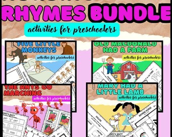 Nursery Rhyme Sequencing - Etsy