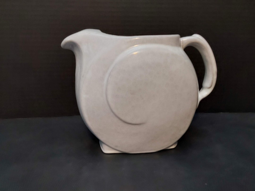 Vintage Frankoma 4D Water Pitcher, Rare Find, Off-white Glaze - Etsy