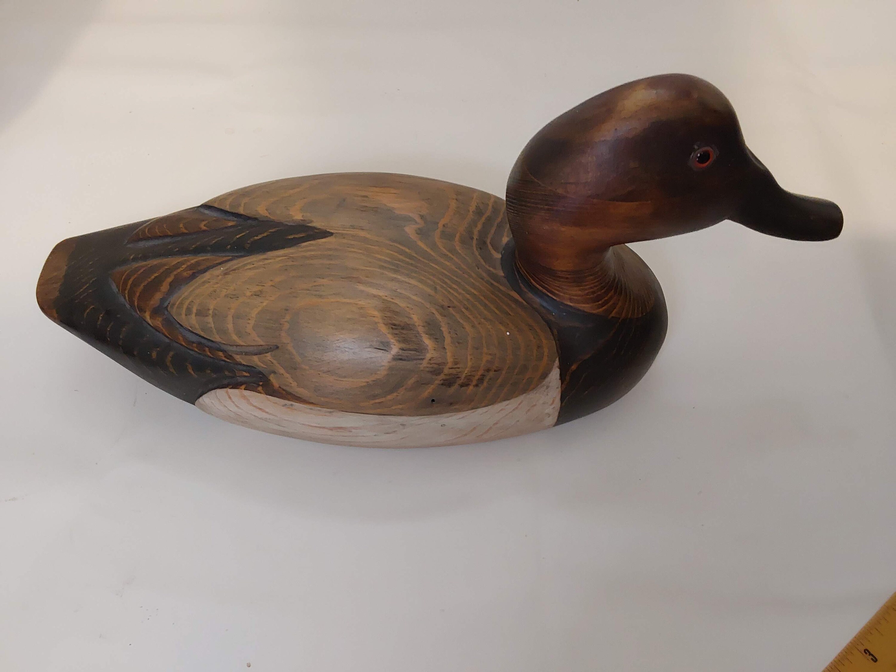 Rare Tom Taber Canvas Back Wooden Duck Decoy - Etsy