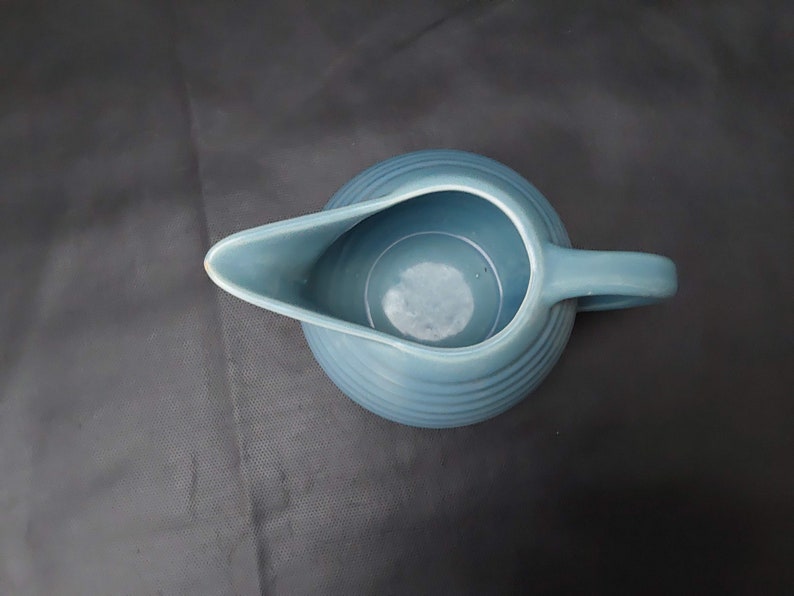 Vintage Bauer Los Angeles Ringware Pottery 3 Dot Pelican Pitcher, Delph ...