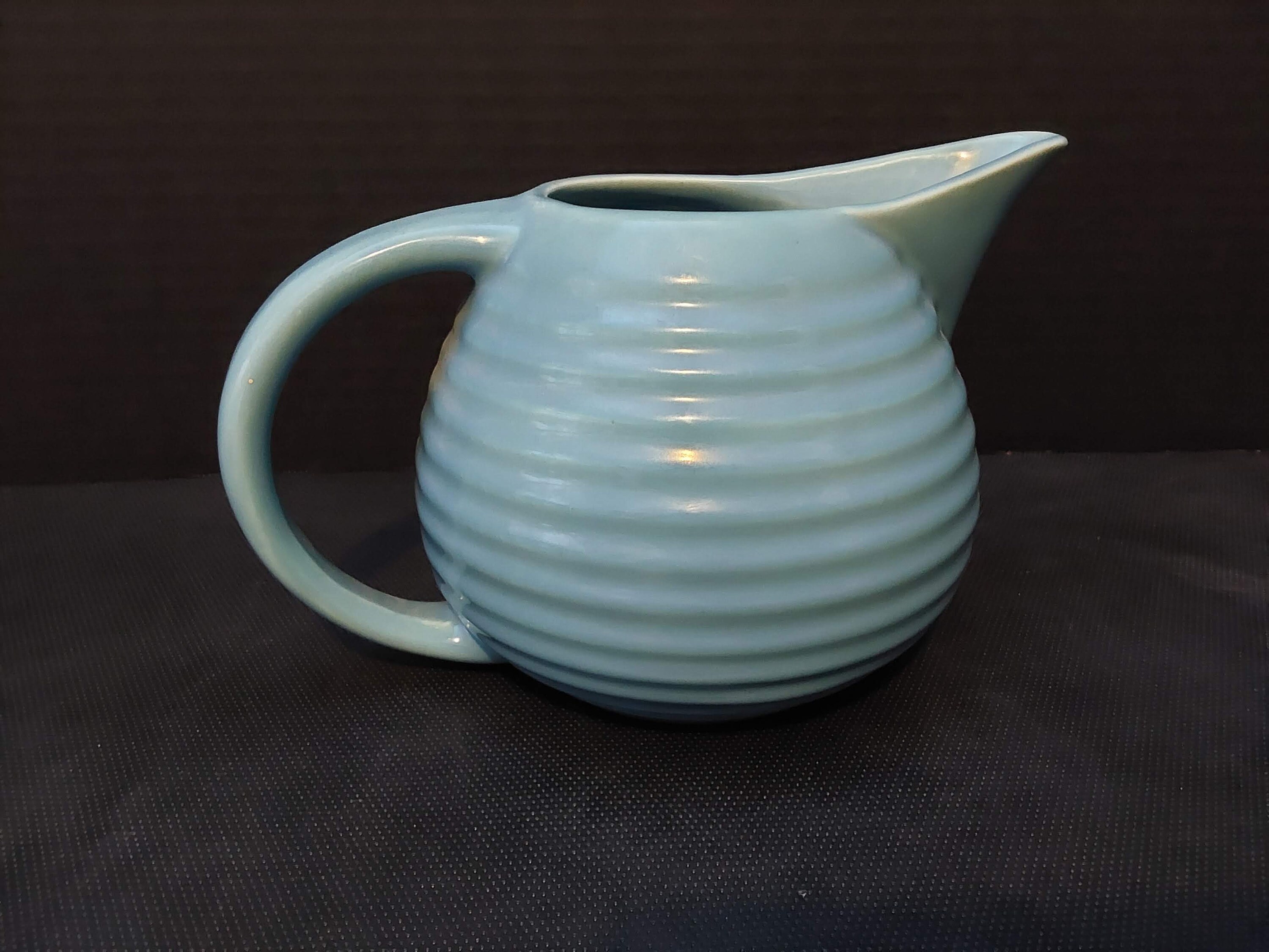 Vintage Bauer Los Angeles Ringware Pottery 3 Dot Pelican Pitcher, Delph ...