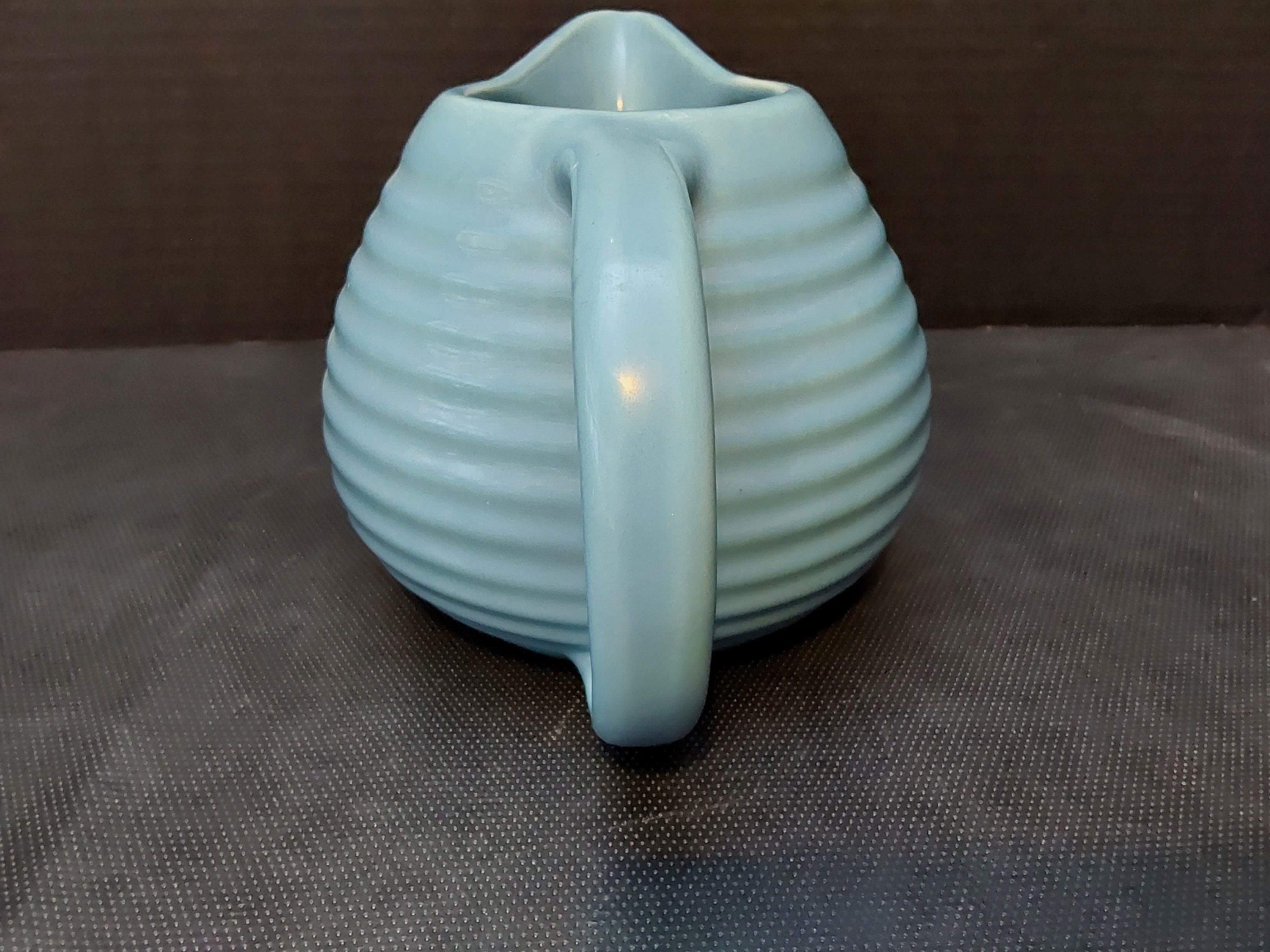 Vintage Bauer Los Angeles Ringware Pottery 3 Dot Pelican Pitcher, Delph ...