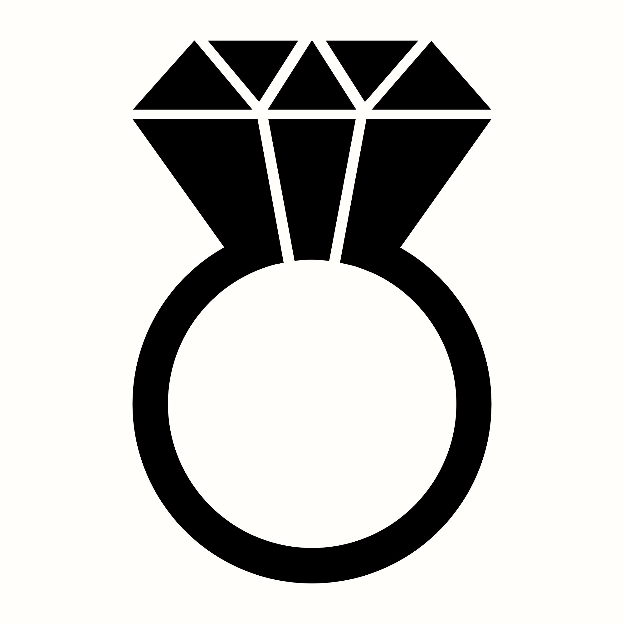 Diamond Rings Clip Art