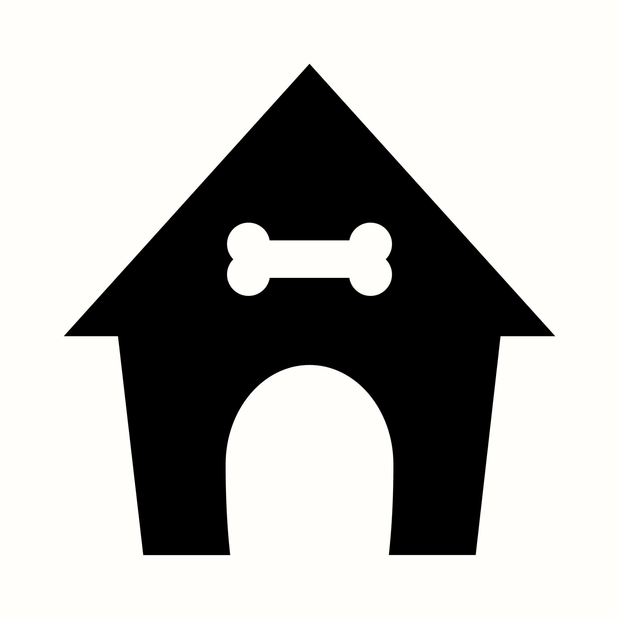 Dog House SVG, Pup Home PNG, K9 Shelter Clipart, Canine Rescue Crafts ...