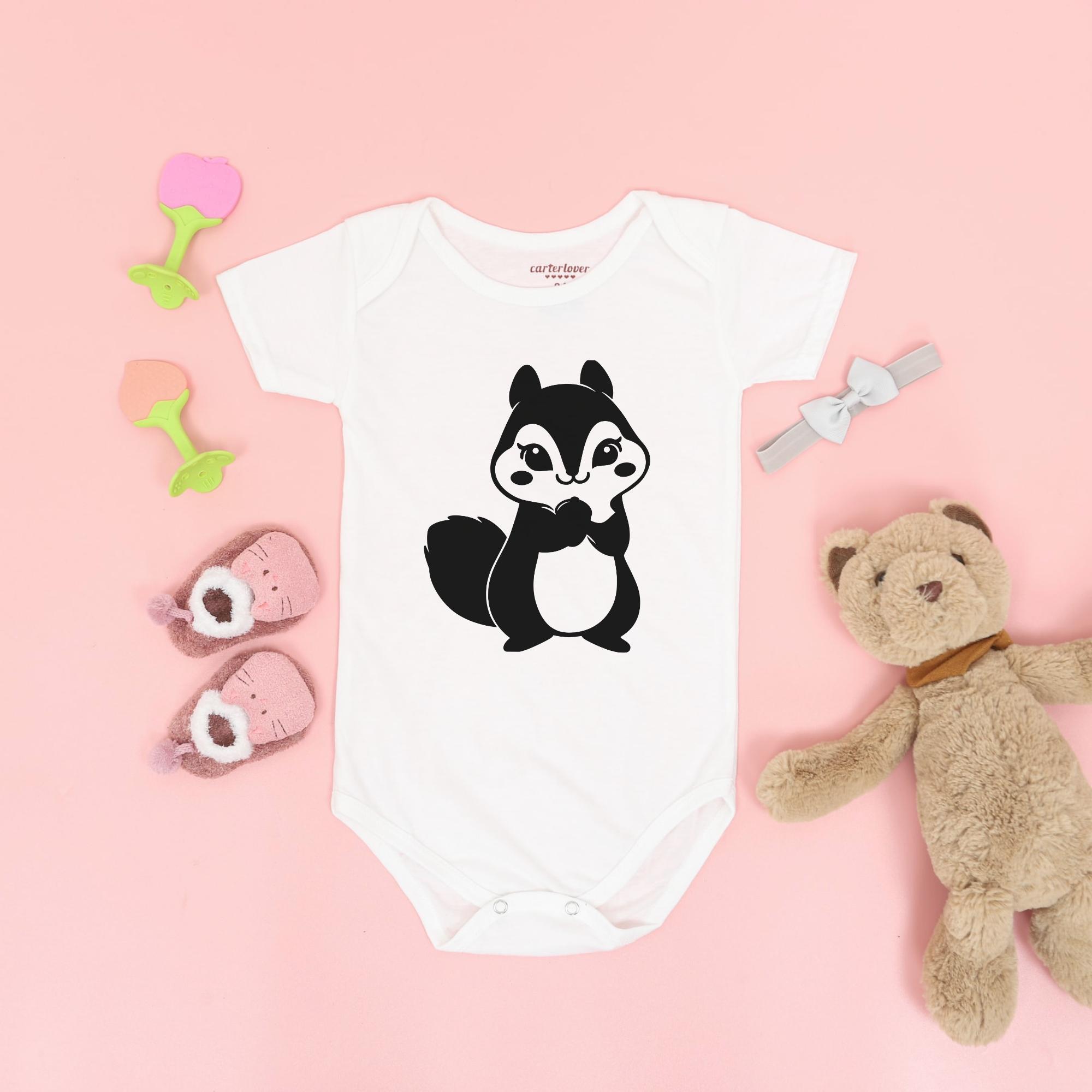 Chipmunk SVG, Cute Chipmunk PNG, Woodland Nursery Animal, Adorable Baby ...