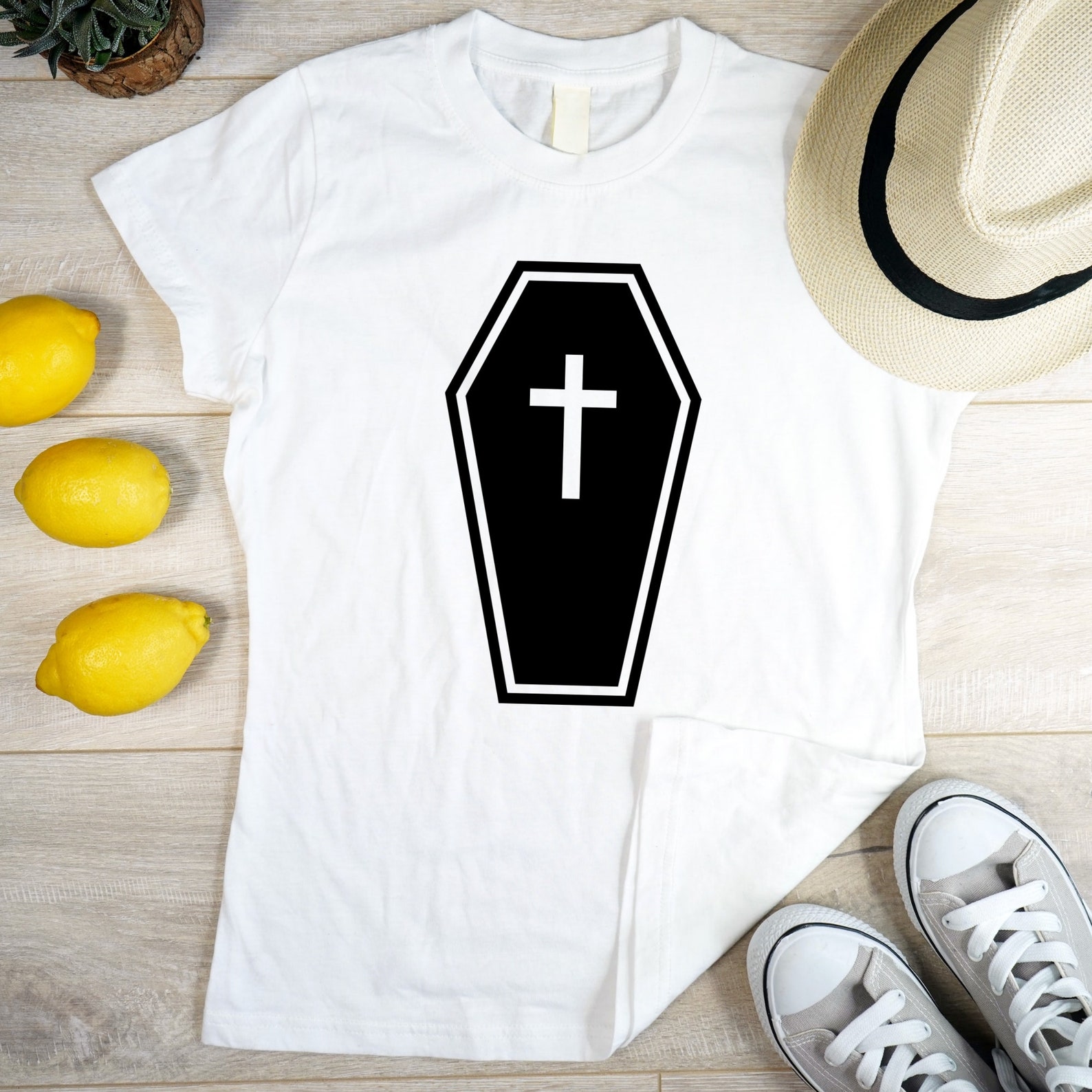 Coffin SVG, Casket Box PNG, Religious Cross Silhouette, Vampire Clip ...