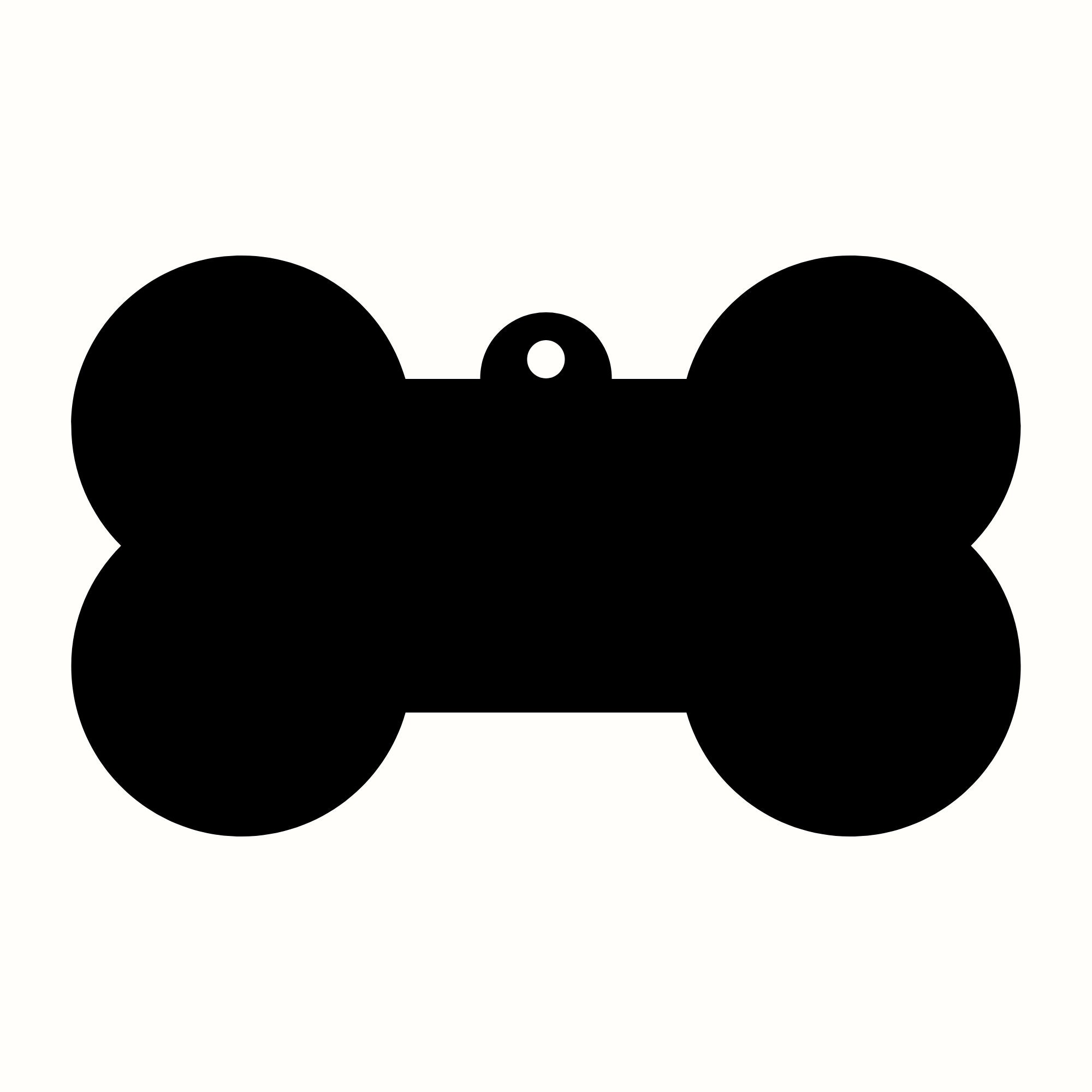 Dog Tag SVG, Pet ID PNG, Name Tag Clipart, Bone Silhouette, Canine ...