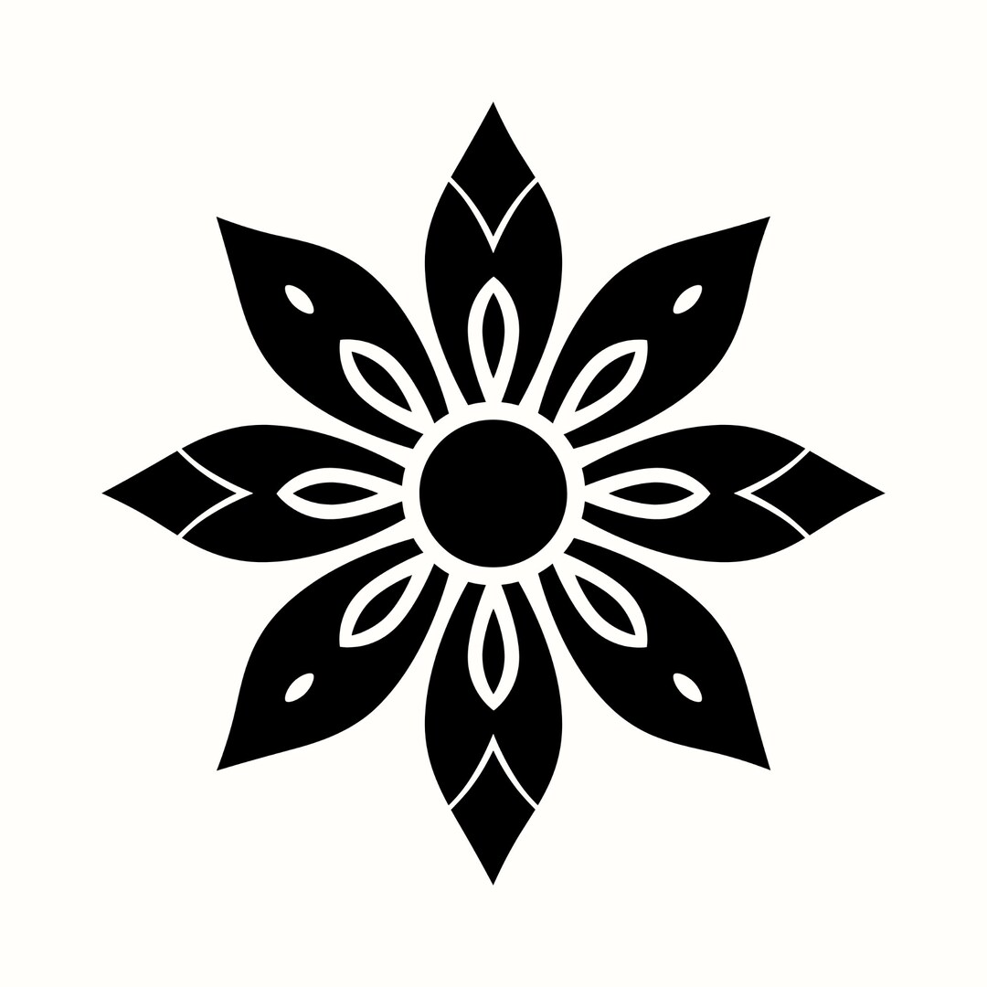 Boho Flower SVG, Bohemian Daisy PNG, Floral Clipart, Botanical Shirt ...