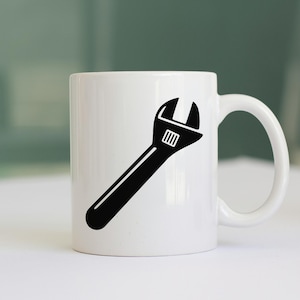 Wrench Silhouette SVG, Mechanic Tool PNG, Plummer Logo Design, Garage ...