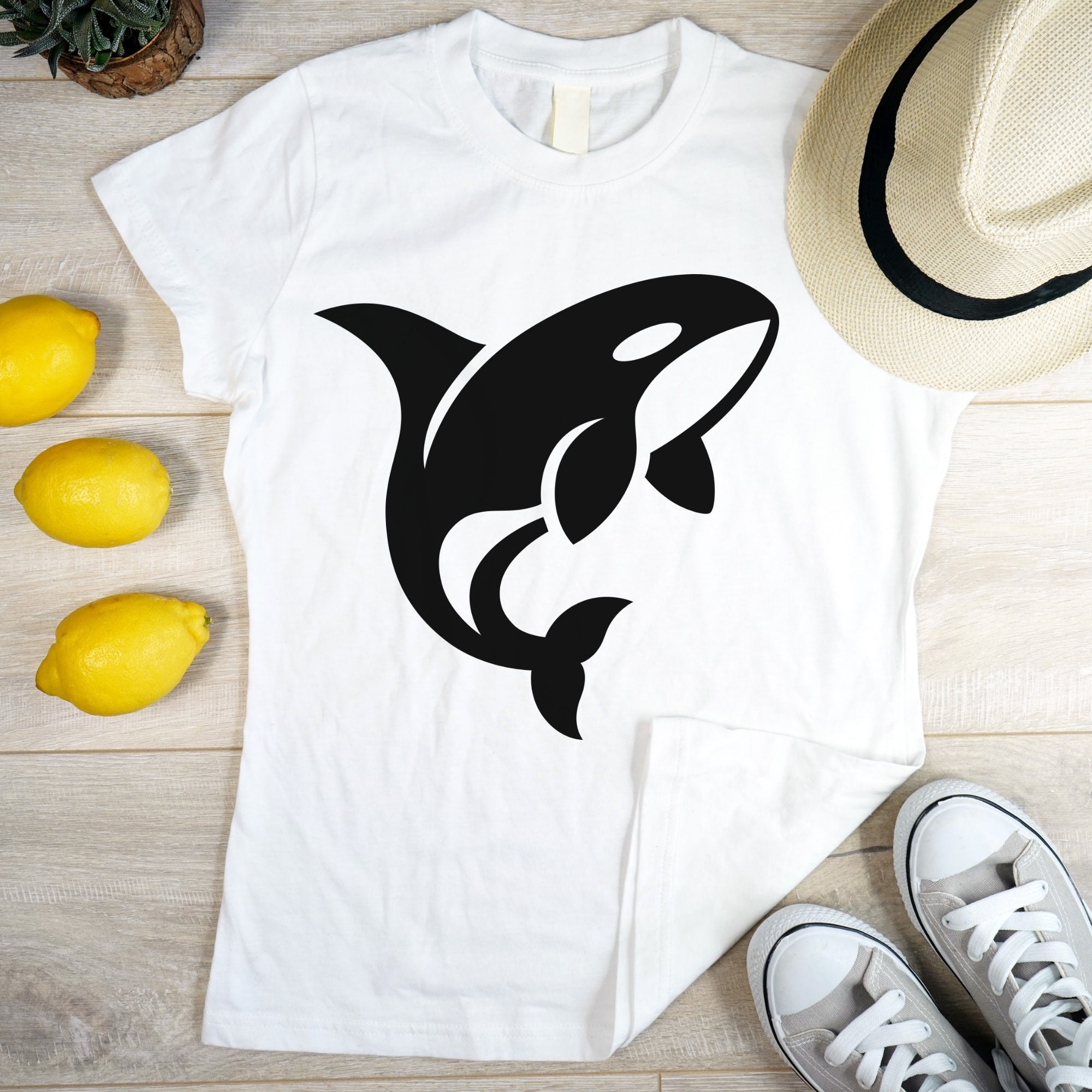 Orca SVG, Killer Whale PNG, Cricut Cut File, Ocean Animal Clipart ...