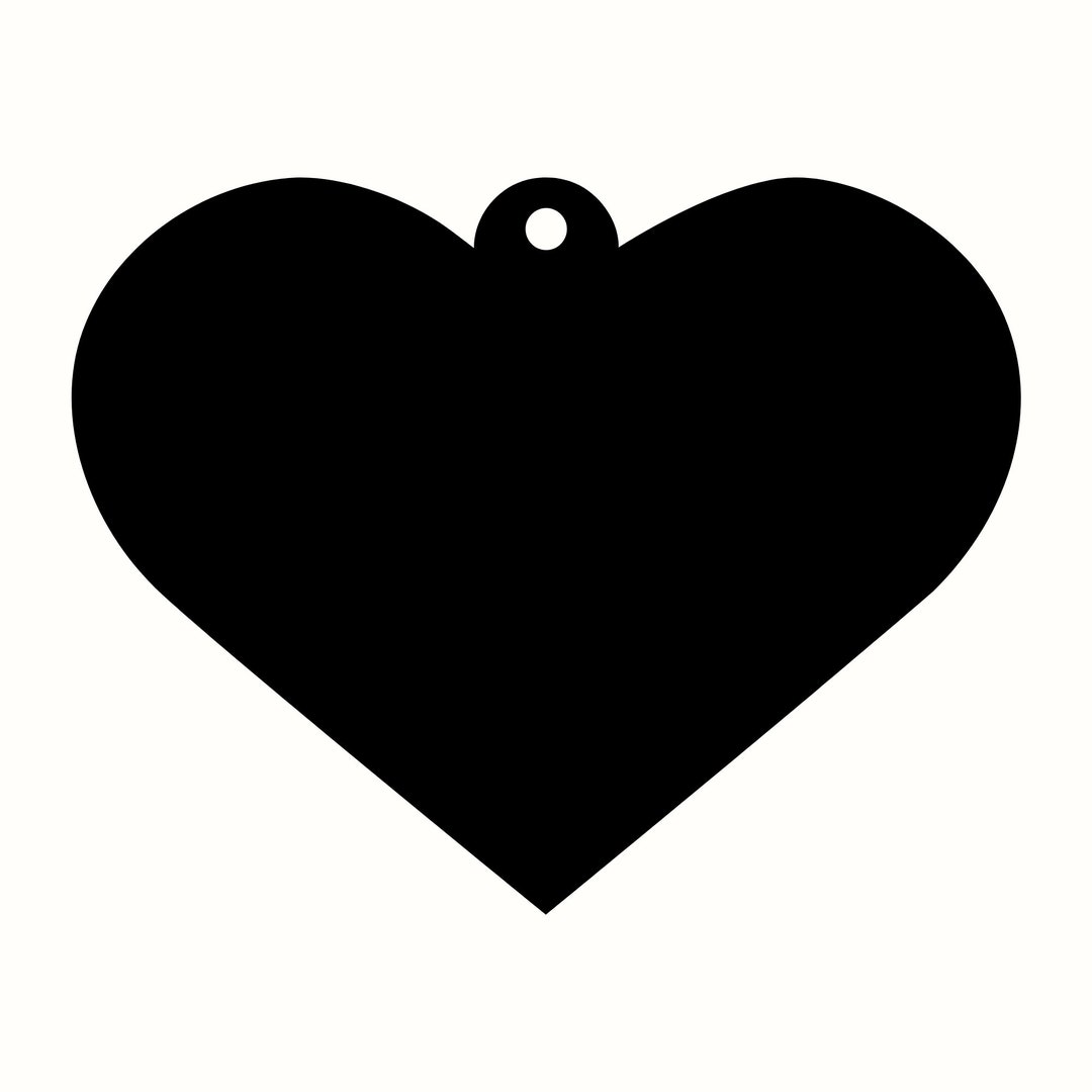 Dog Tag SVG, Heart Shaped PNG, Pet ID Clipart, K9 Accessory Design ...