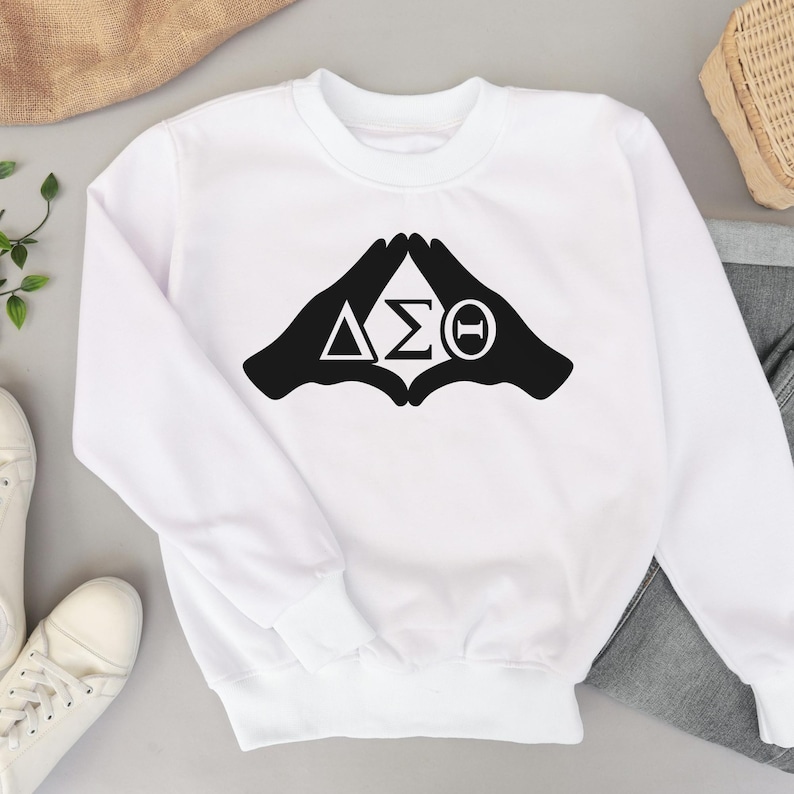 Delta Sigma Theta Hand Sign SVG: Sorority Symbol (digital Download) - Etsy
