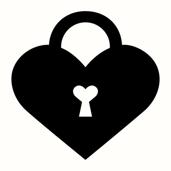 Lock Clipart Black And White