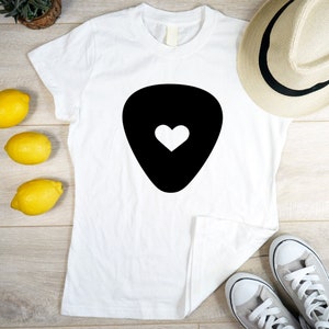 Heart Pick SVG, Guitar Accessory PNG, Music Clipart, Love Symbol Vector ...