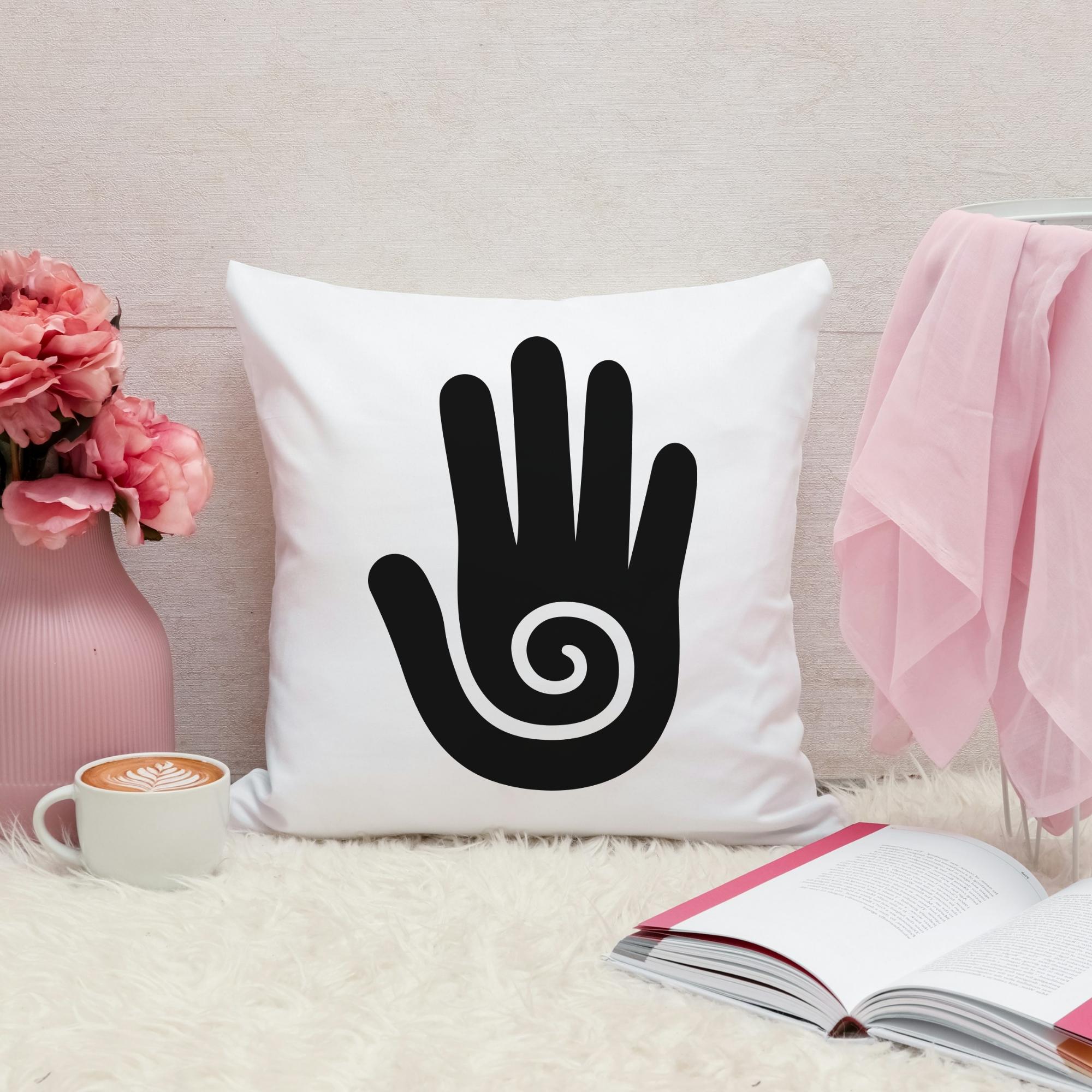 Mystic Hand SVG, Palmistry Swirl PNG, Sacred Tarot Symbol Clipart ...