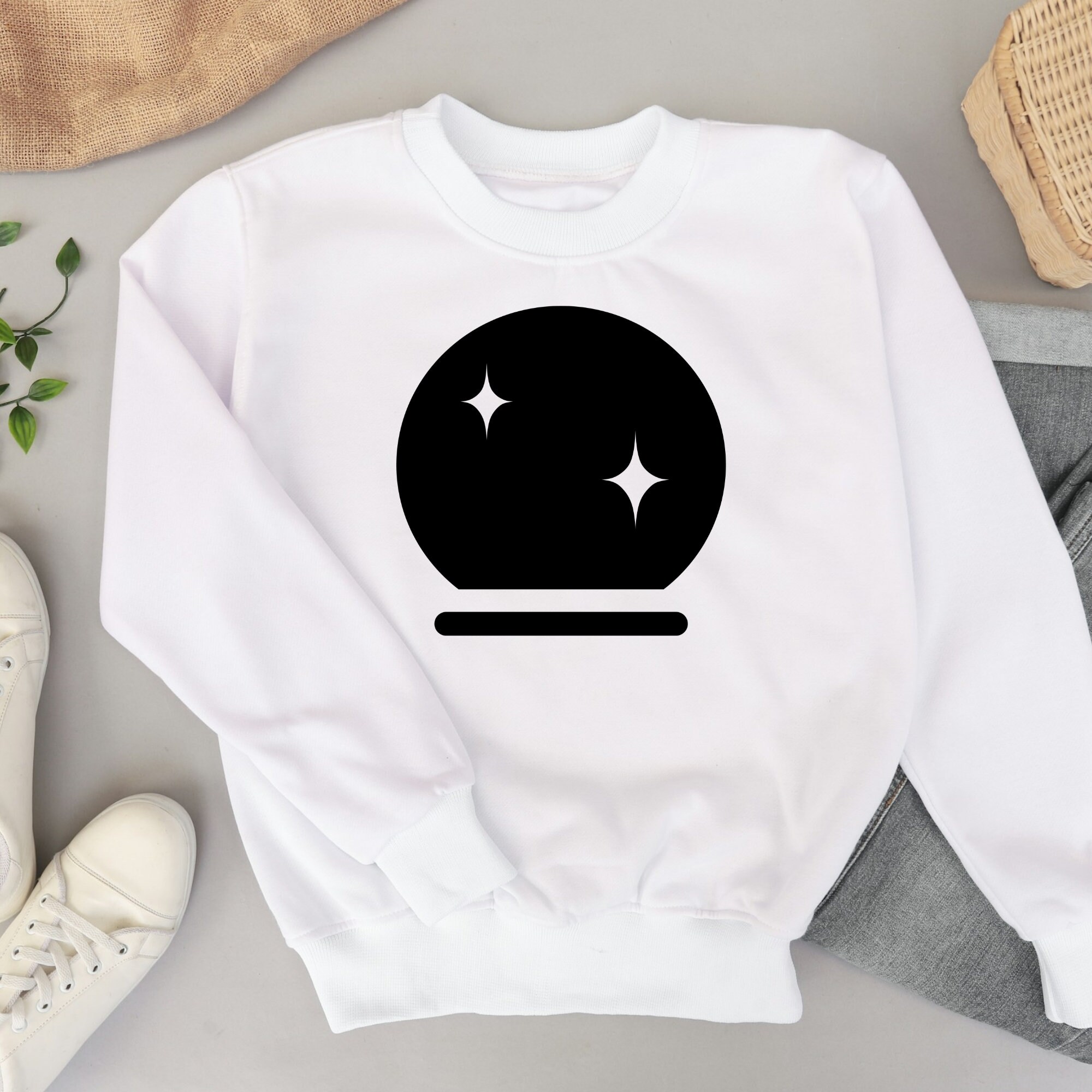 Crystal Ball SVG, Oracle PNG, Fortune Teller Digital Download, Mystical ...