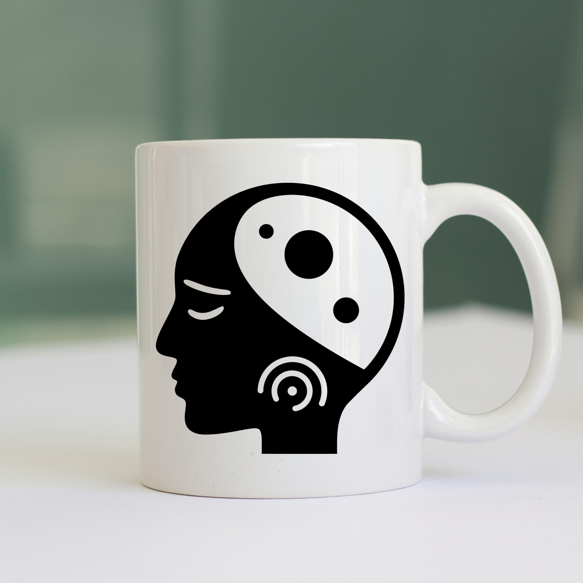 Psychedelic Head SVG and PNG: Third Eye Silhouette for Cricut Projects ...