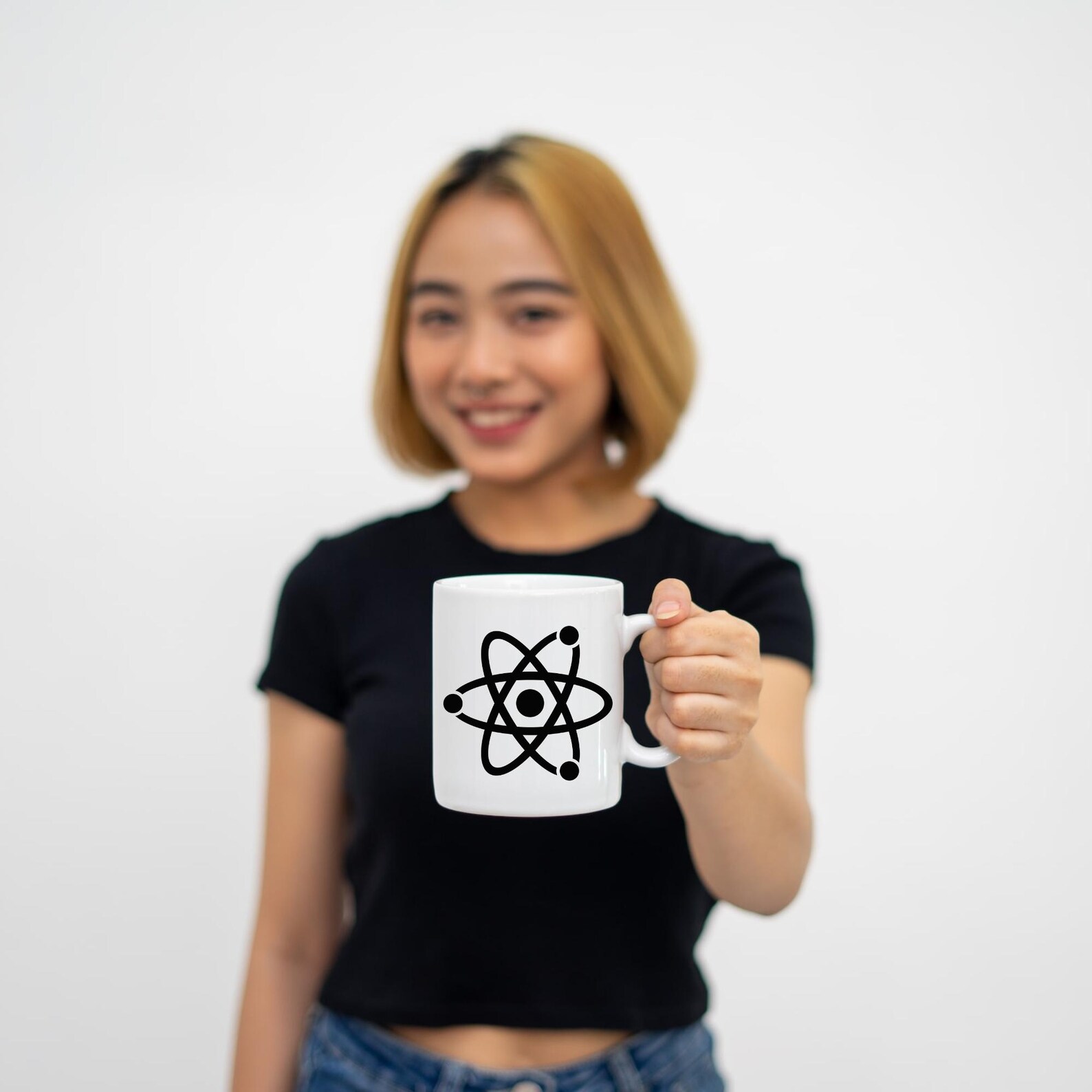 Atom SVG and PNG: Science Symbol Silhouette for Cricut Projects ...