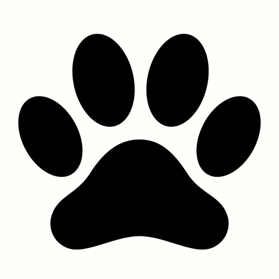 Paw Print Clipart No Background
