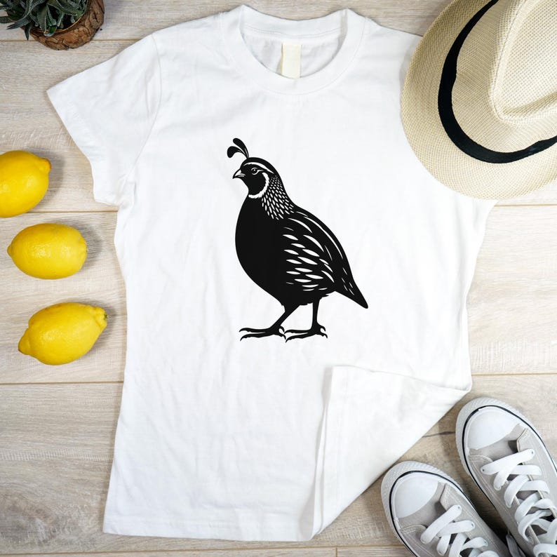 Quail SVG, Quail Silhouette PNG, Wild Bird Clipart, Game Bird Vector ...