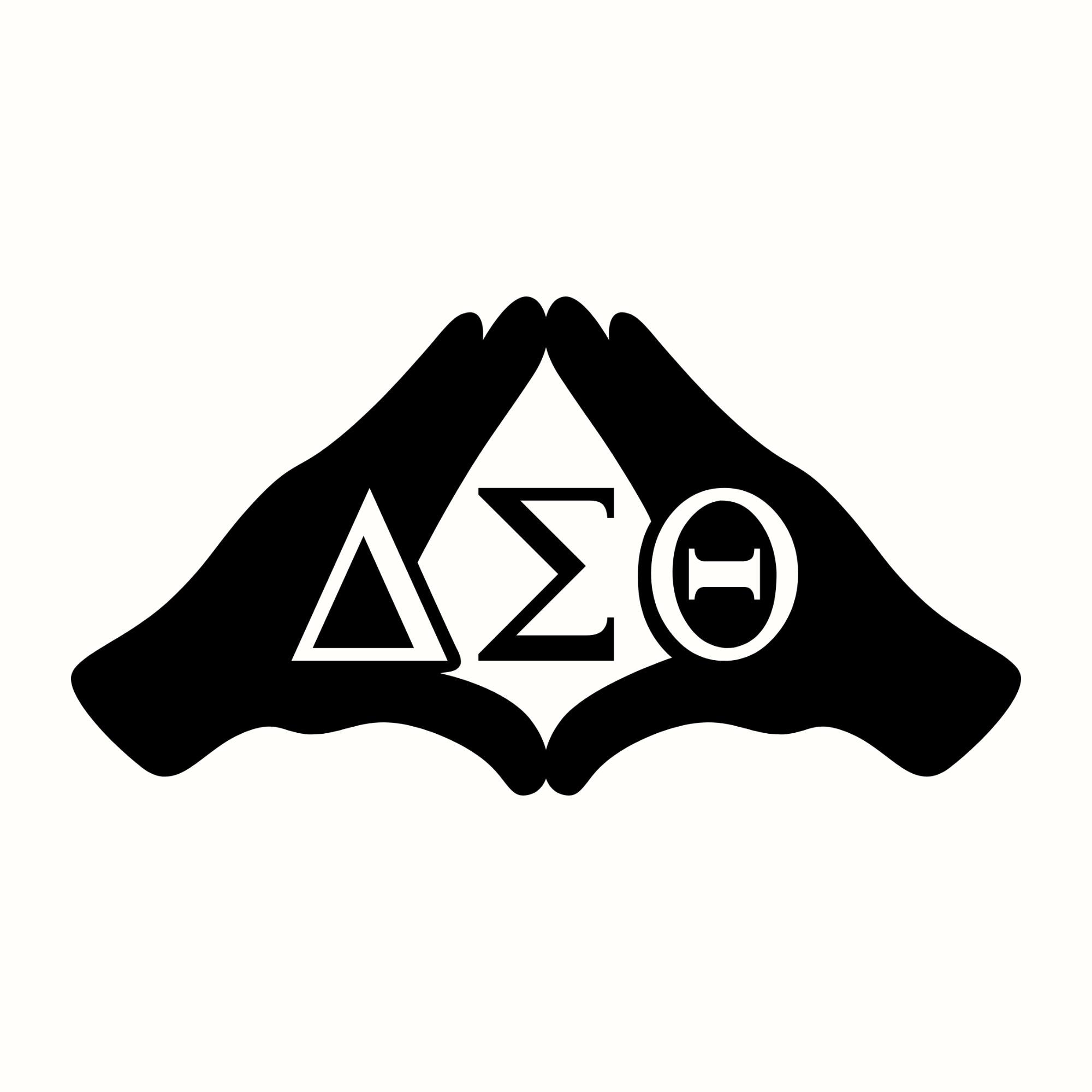 Delta Sigma Theta Hand Sign SVG: Sorority Symbol (digital Download ...