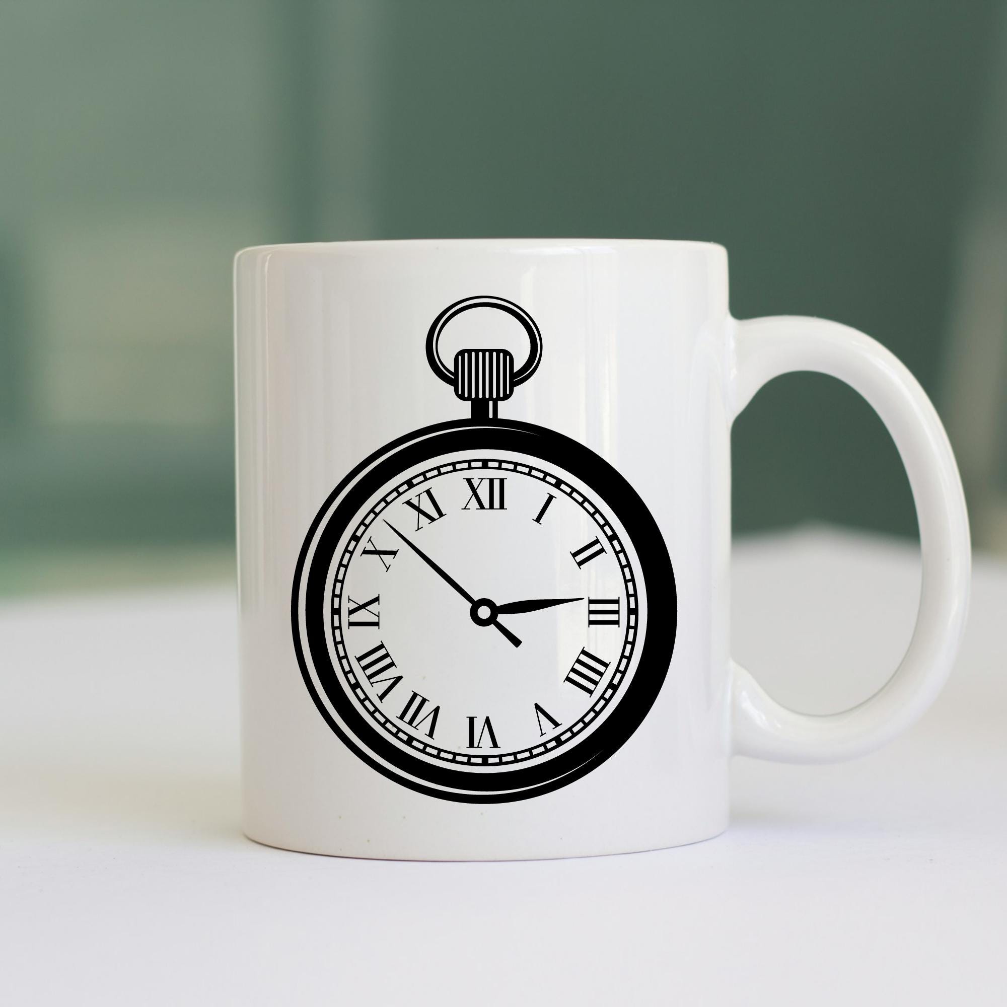 Pocket Watch SVG, Clock Face PNG, Vintage Timepiece Design, Antique ...