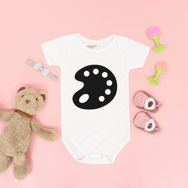 Paint Easel SVG, Artist Palette PNG, Painting Clipart, Art Teacher Gift ...