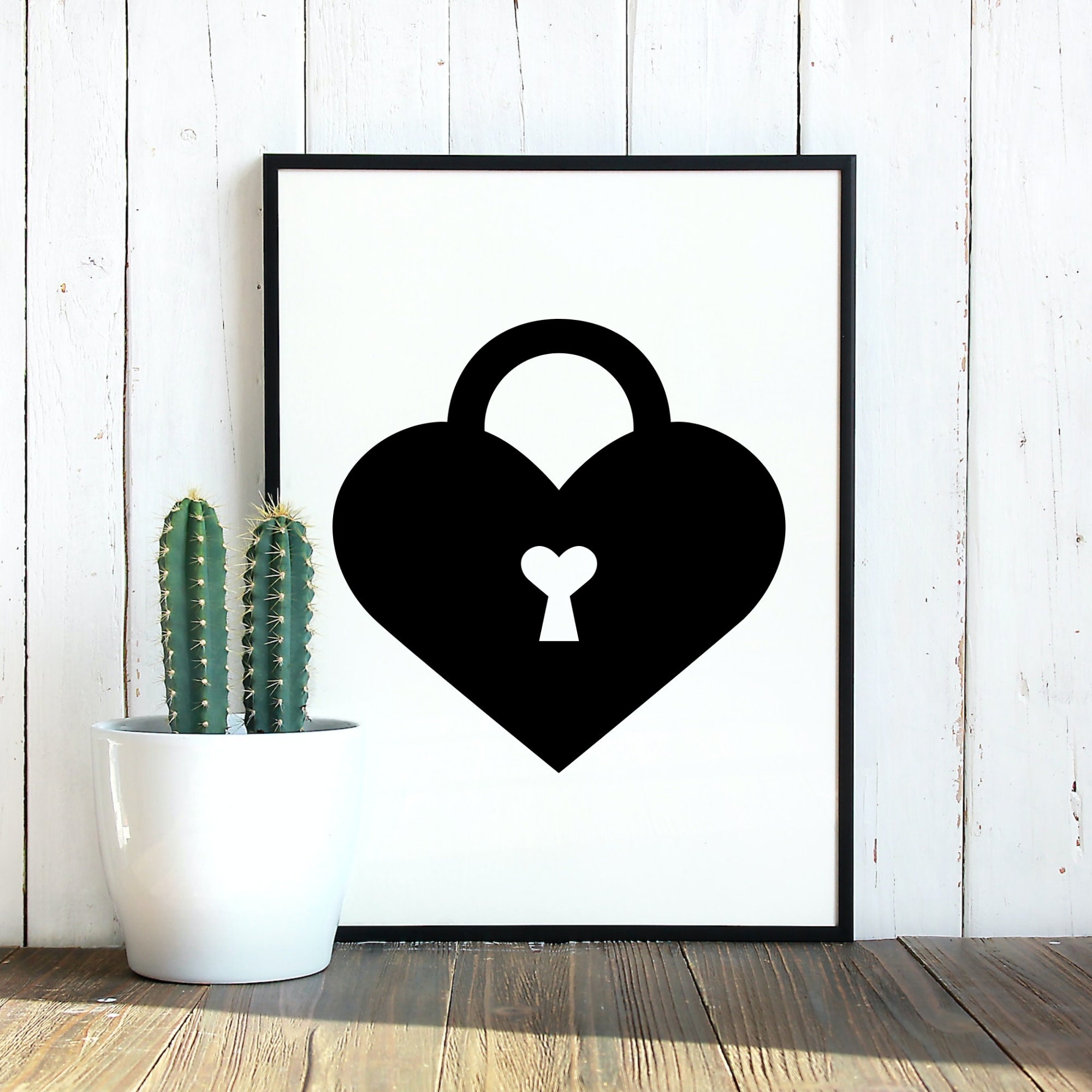 Love Locket SVG, Heart Lock PNG, Keyhole Clipart, Romantic DIY Art ...