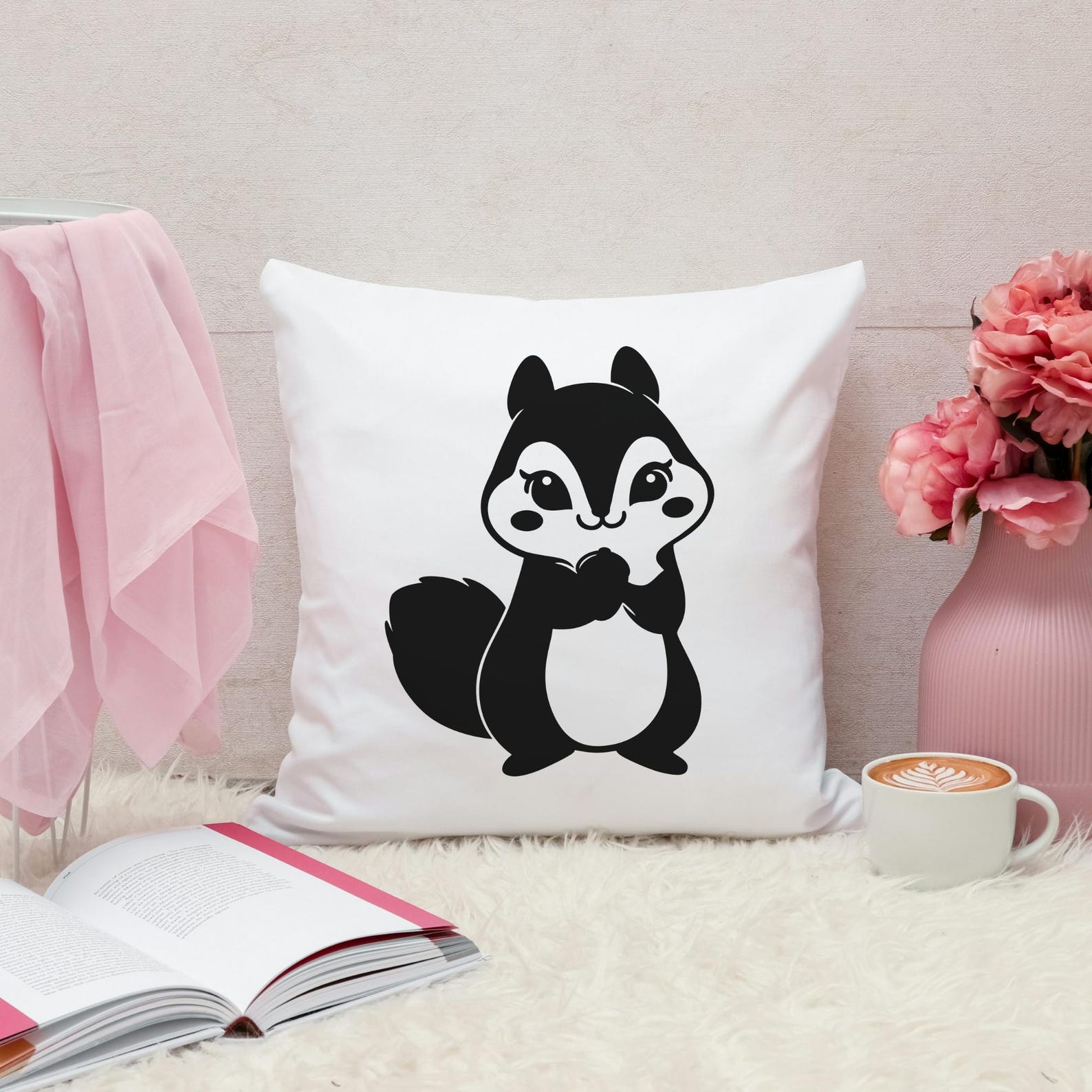 Chipmunk SVG, Cute Chipmunk PNG, Woodland Nursery Animal, Adorable Baby ...