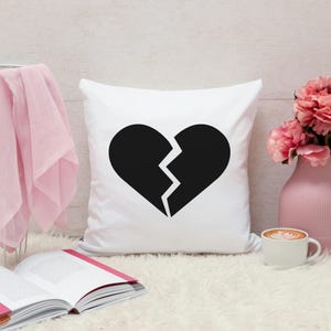 Broken Heart SVG, Breakup Clipart, Love PNG, Heart Breaker Vector ...