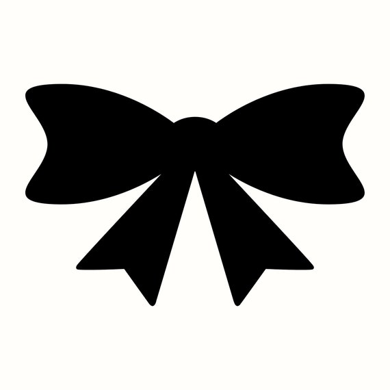Black Ribbon Bow Png