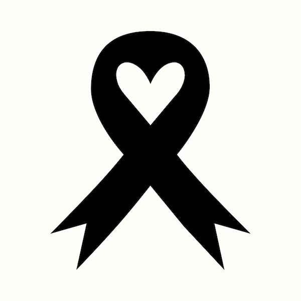 Cancer Ribbon Svg - Etsy
