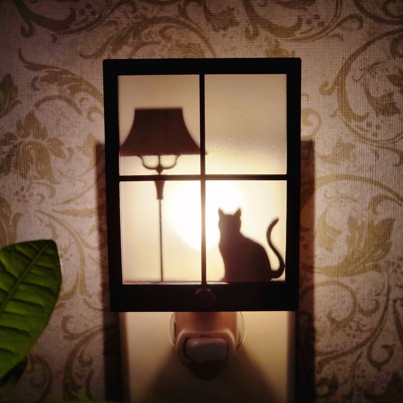 Cat Night Light - Etsy