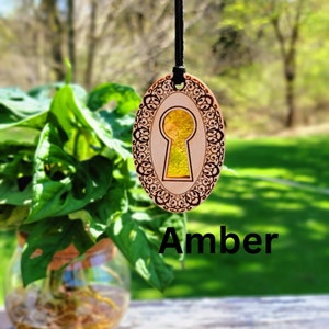 Stained Glass and Wood Window Charm New Home Gift Boho Suncatchers ...